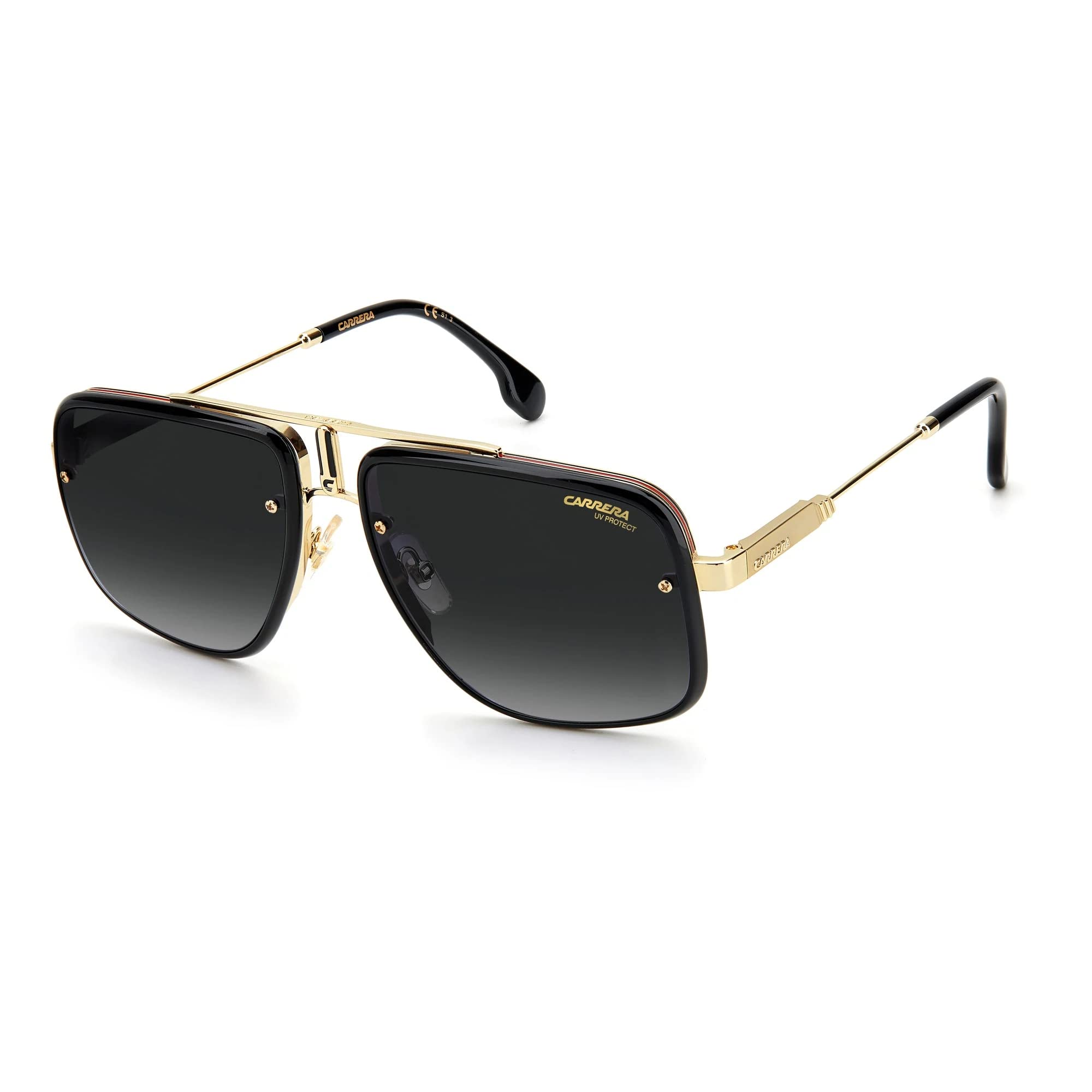 Carrera Modern Standard Sunglasses, Rhl/9o Gold Black, 59