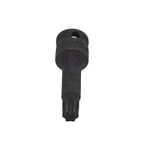 Genius Tools 3/8" Dr. T-30 Star Impact Bit Socket, 60mmL (CR-Mo) - 3460S30