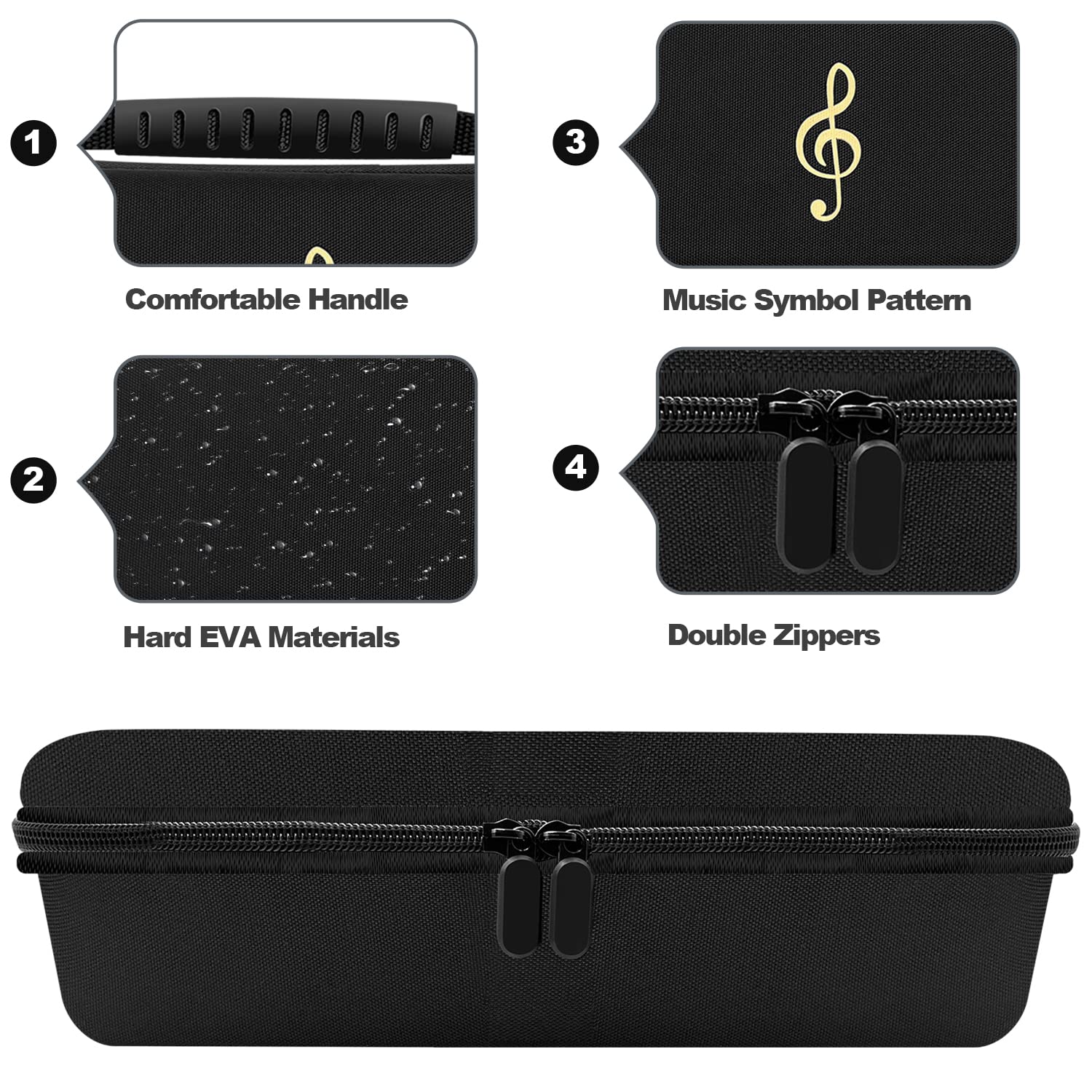 Case Compatible with Otamatone [English Edition] Japanese Electronic Musical Instrument Portable Synthesizer by Cube/Maywa Denki, Only Fits for Regular Version