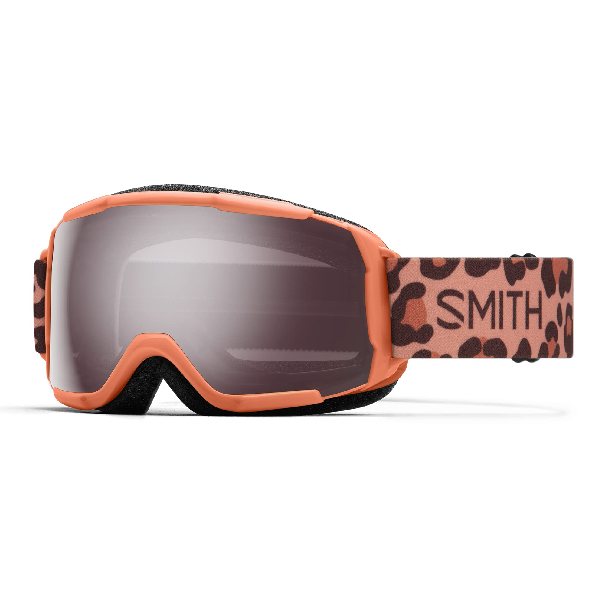 Smith Grom Snow Goggles Black/Green Sol-X Mirror