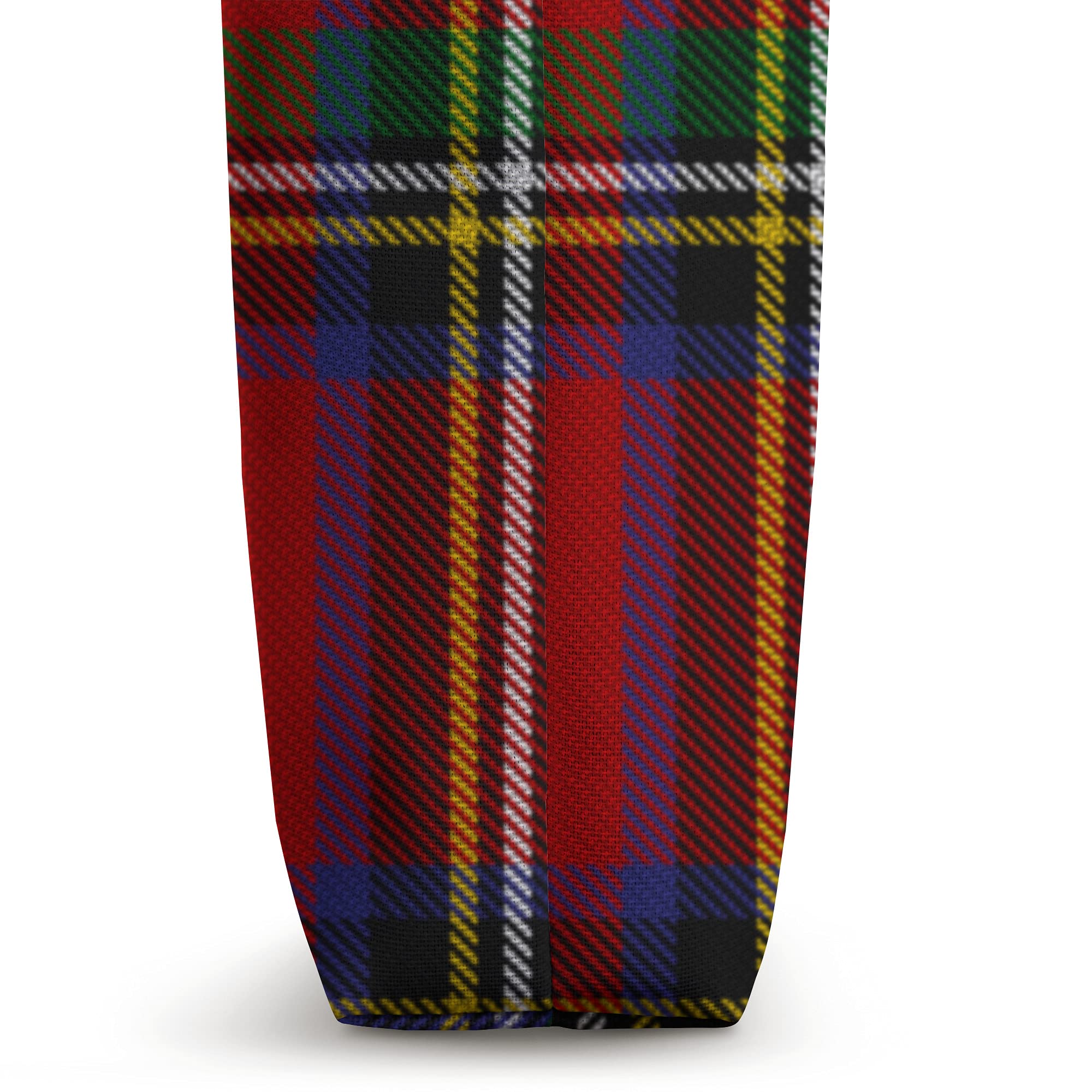 Scottish Tartan Red Plaid Scotland Lion Royal Stewart Clan Tote Bag