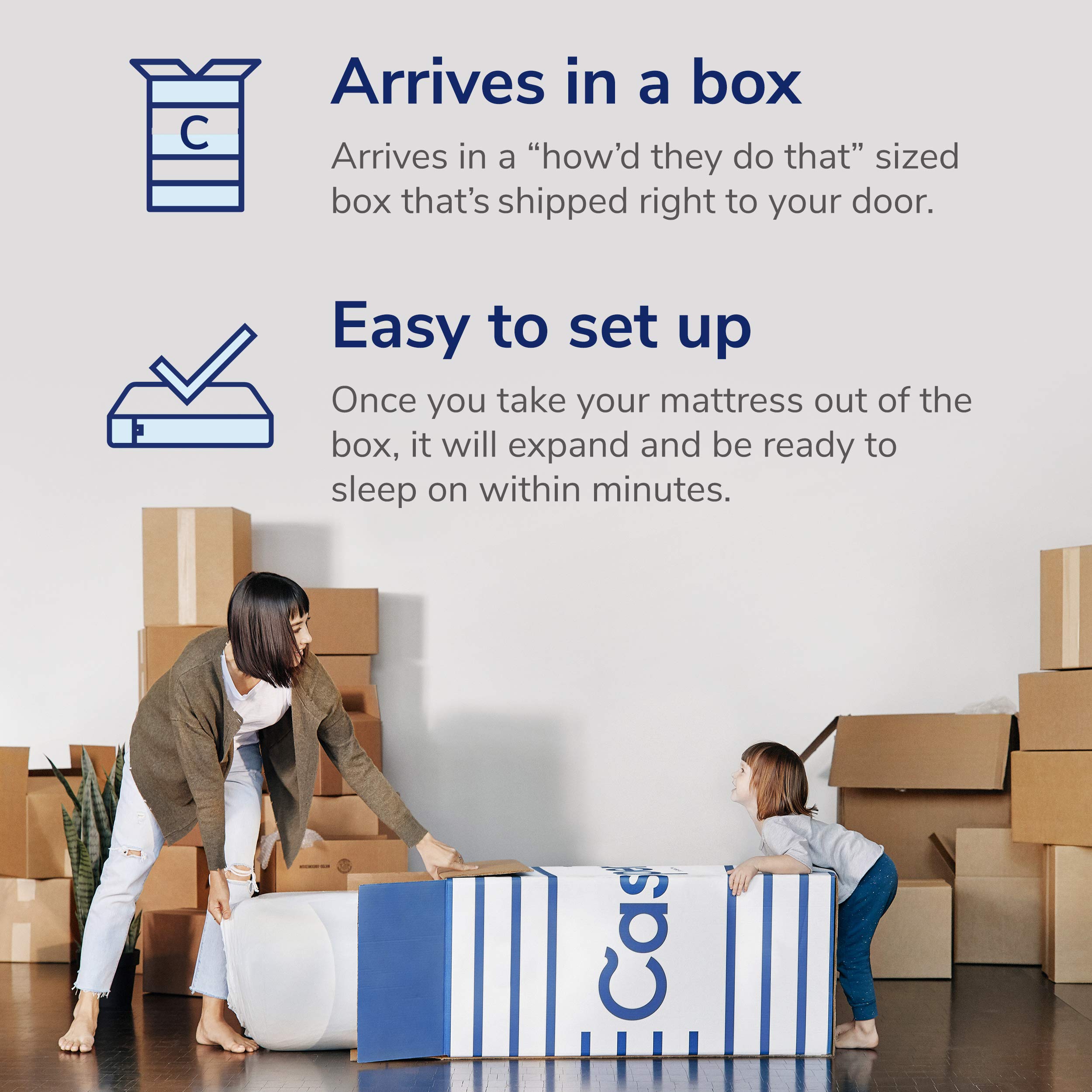 Casper Original Foam King Mattress, 2019 Model