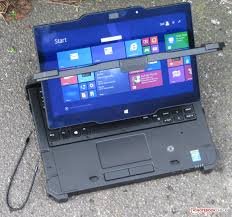 Dell Latitude Rugged 7214 HD 2 in 1 Laptop Notebook Touch Screen Convertible Tablet (Intel Quad Core i5-6300U, 8GB Ram, 256GB Solid State SSD, HDMI, Camera, WiFi) Win 10 Pro (Renewed)