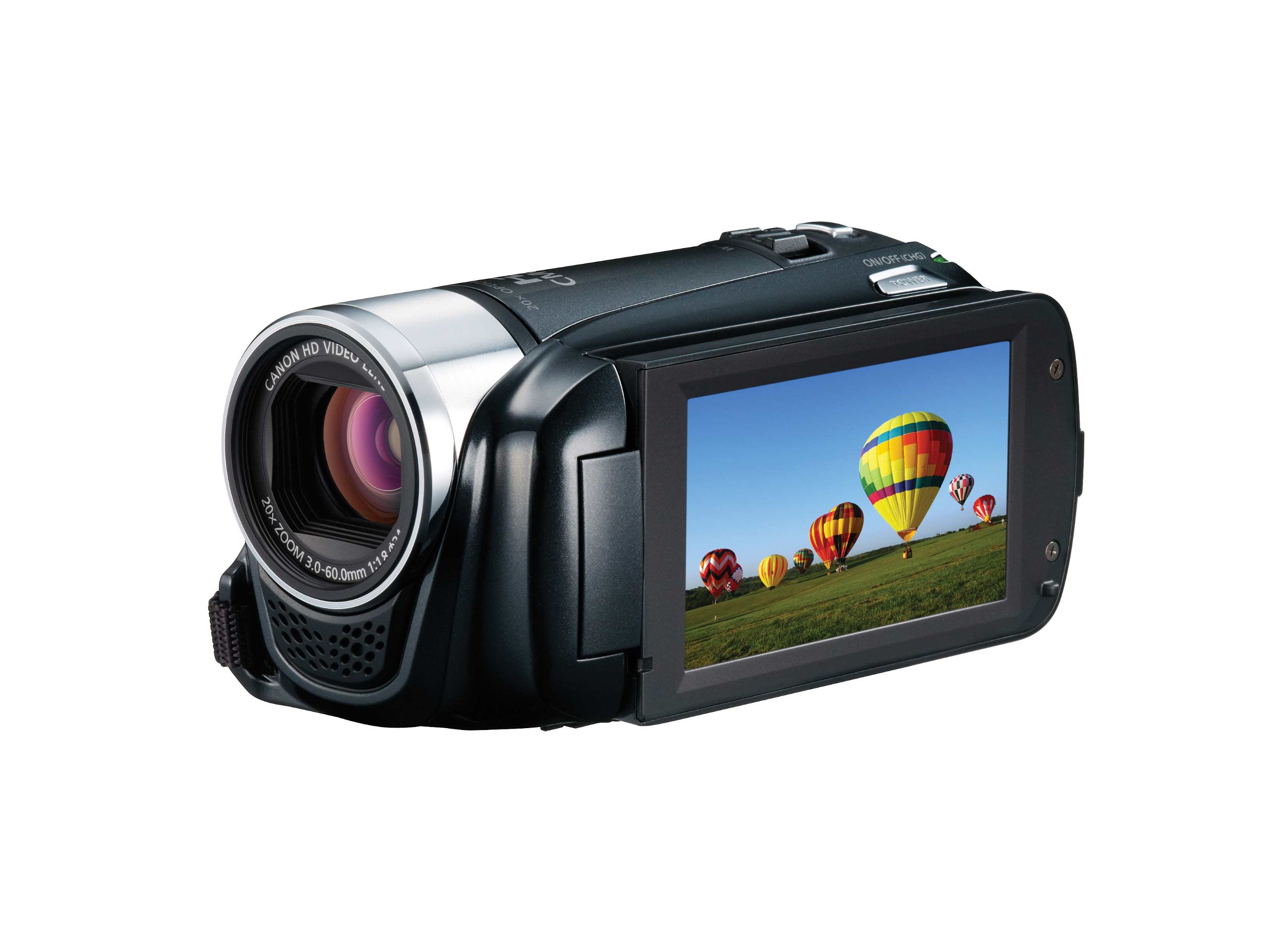 Canon VIXIA HF R20 Full HD Camcorder with 8GB Internal Flash Memory (Black)