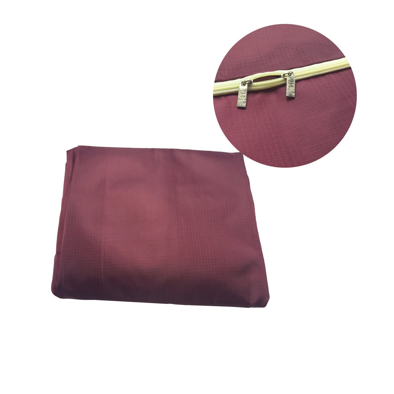 Oululu Oxford Storage Bag for Quilt Blanket Clothes Comforter (Wine Red, XL)