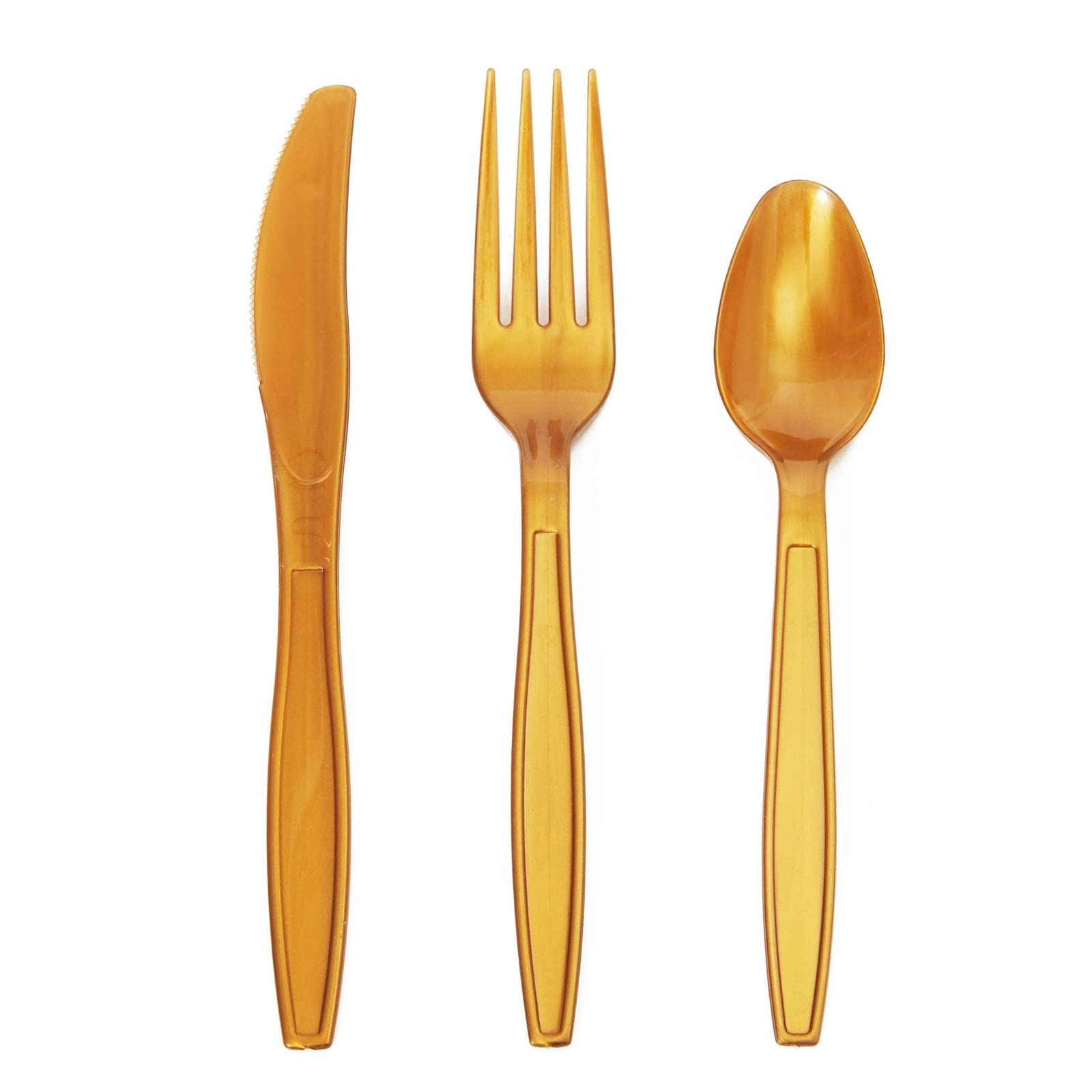 Juvale Autumn Paper Plates and Napkins, Cups, Cutlery for Thanksgiving, Fall Party Supplies (Serves 24, 144 Pieces)