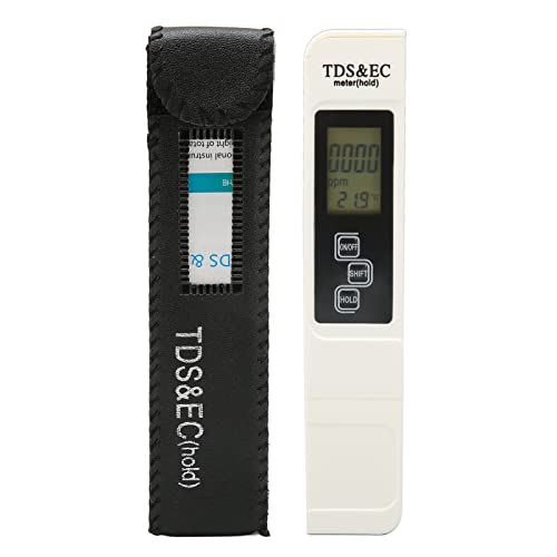 EC Testing Pen, Water Tester Backlight Function Compact Portable for Hydroponics