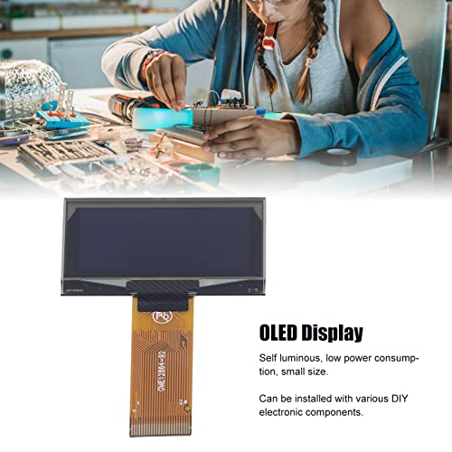 Digital LCD Board Accessory, LCD Display Module Low Power Consumption Easy Installation for DIY(MRC128-3 Blue)