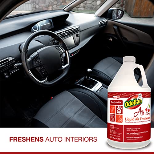 OdoBan Professional Series Ready-to-Use Air Liquid Air Freshener, Set of 3, 1 Gallon Each, Cherry, Spring Fresh and Lavender Variety