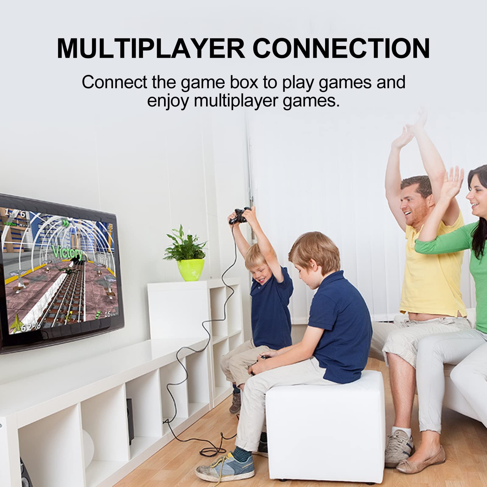 Compatible with Nintendo 64 to HDMI Adapter, Support 16:9 and 4:3 Convert,N64 to HDMI, HDMI Cable for N64 & Super SNES and NGC