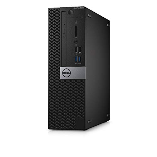 Dell Optiplex 5050 Intel Core i3-6100 X2 3.7GHz 8GB 500GB Win10, Black (Renewed)