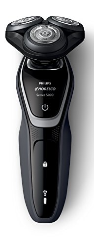 Philips Norelco Electric Shaver 5100 Wet & Dry, S5210/81, with Precision Trimmer For Men