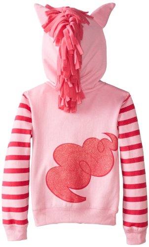 My Little Pony Toddler Girls' Pinky Pie Cosplay Hoodie, Pinkie Pie, 5-6