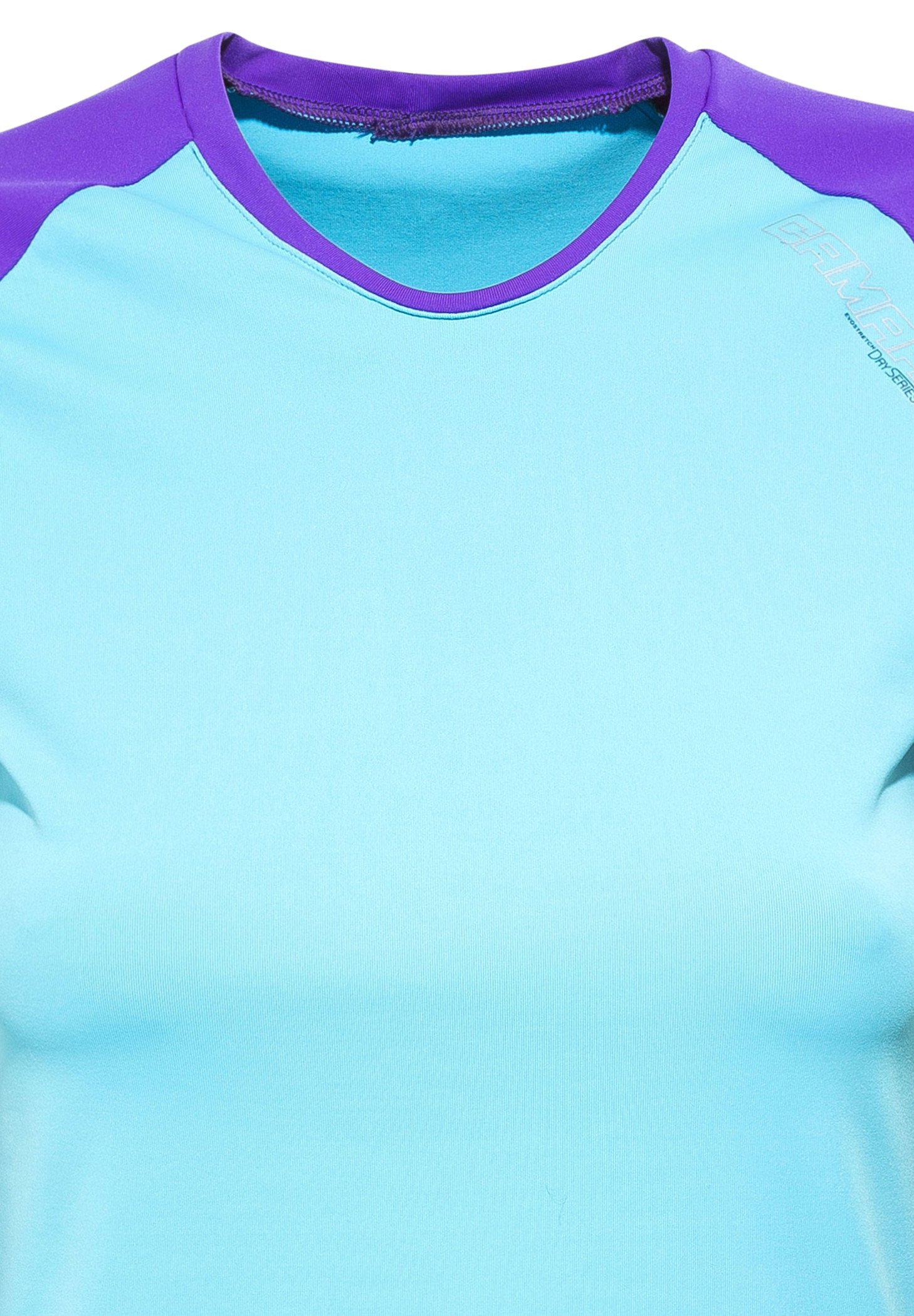 Camaro Women's Ultra dry shirt SS Athletic Rash Guard Shirts, Turquoise, Large