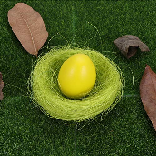 SOIMISS 6pcs Easter Party Supplies Nests Easter Table Decorations Simulation Birds Nest Natural Ornaments Decorative Easter Nest Garden Artificial Nest Moss Bird Nest The Bird's Nest Chick