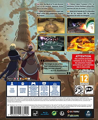 Ys Origin (Playstation 4)