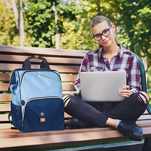 Hap Tim Laptop Backpack for Men&Women, Computer Backpack, College Backpack, Laptop Bags, Womens Travel Backpack, Birthday Gifts for Women&Men(7651-BL)