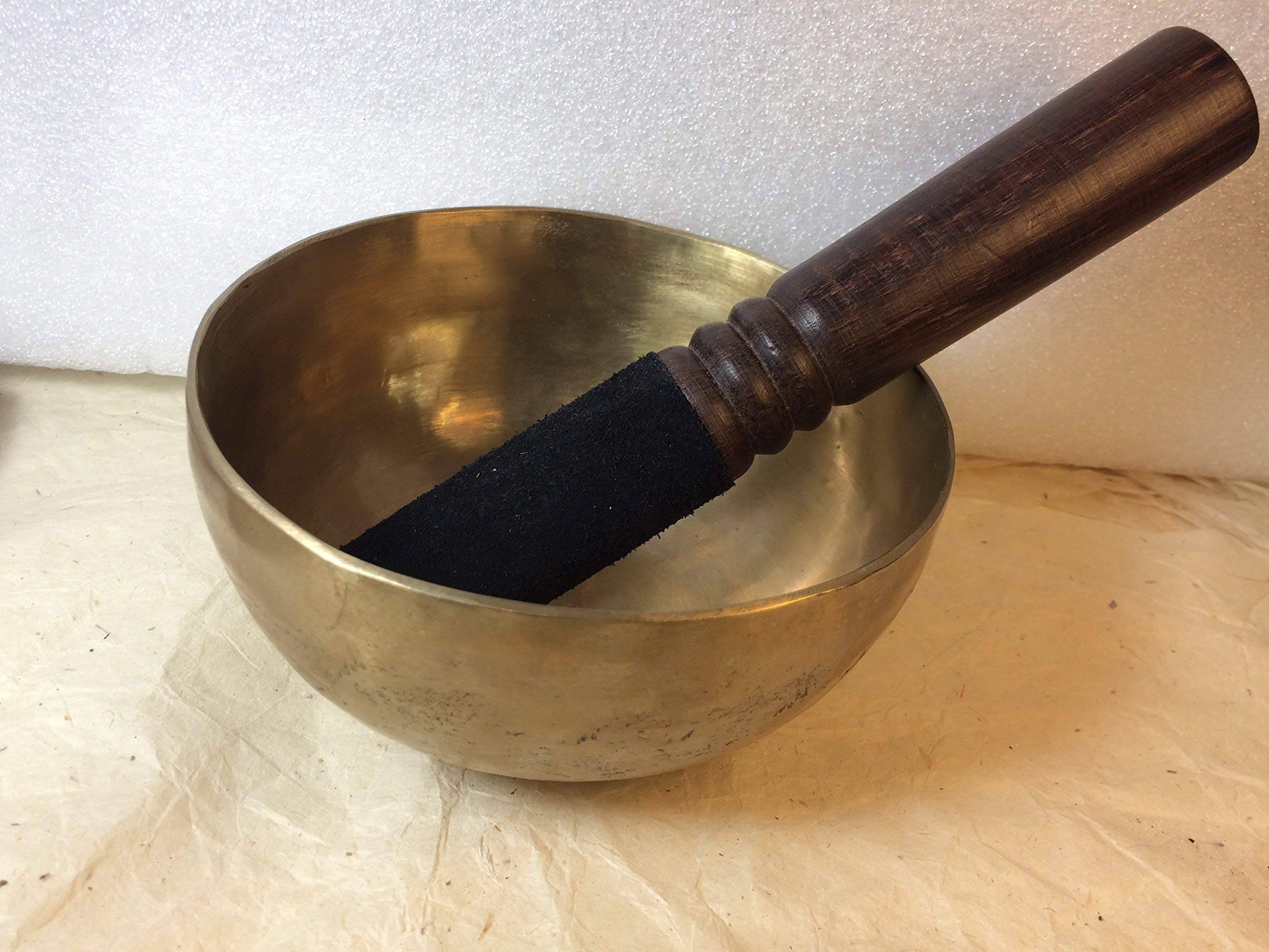 Singing Bowl Nepal-6" Fine Buddha Etching Hand made singing bowl with cushions and Mallet,Real handmade singing bowl from Nepal,healing bowls