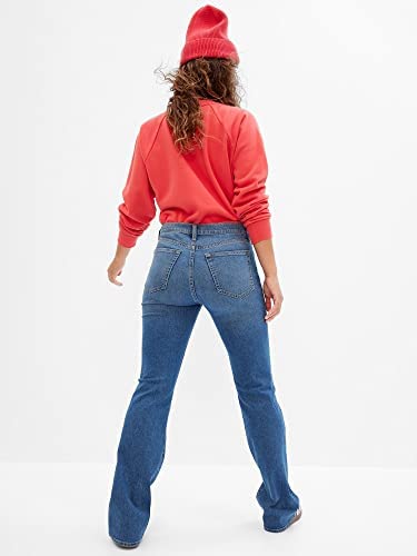 GAP Womens Boot Cut Jeans, Medium Wash, 34 Regular US