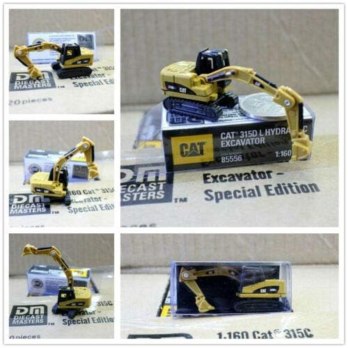 YUNWAY 1:160 N Scale Vehicles, Mini N Scale Trains, Alloy Construction Vehicle Model for N Scale Railroad, Train Set, Collection, Age 13+