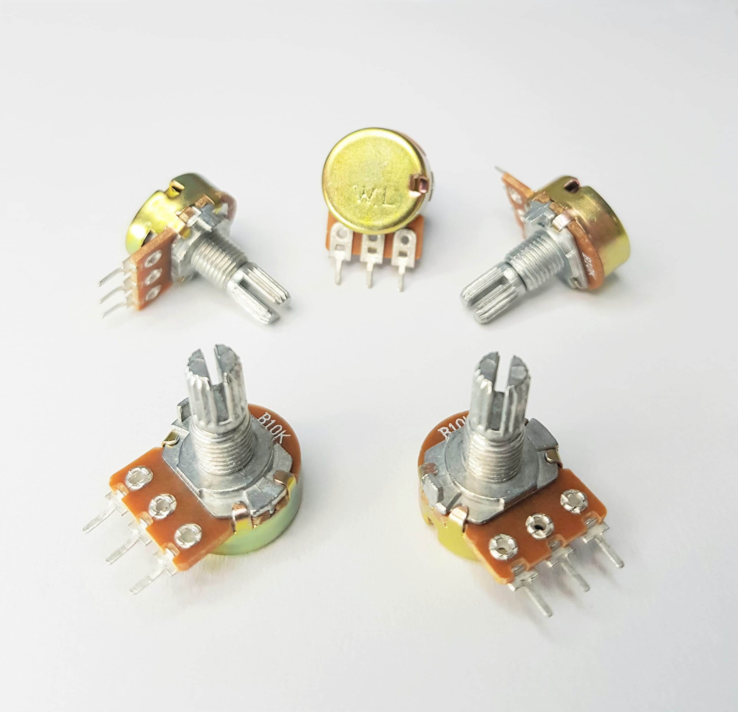 DIYables Potentiometer for Arduino, ESP32, ESP8266, Raspberry Pi, 5 Pieces