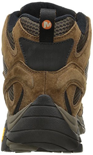 Merrell Men's Moab 2 Mid Waterproof Hiking Boot, Earth, 13 2E US