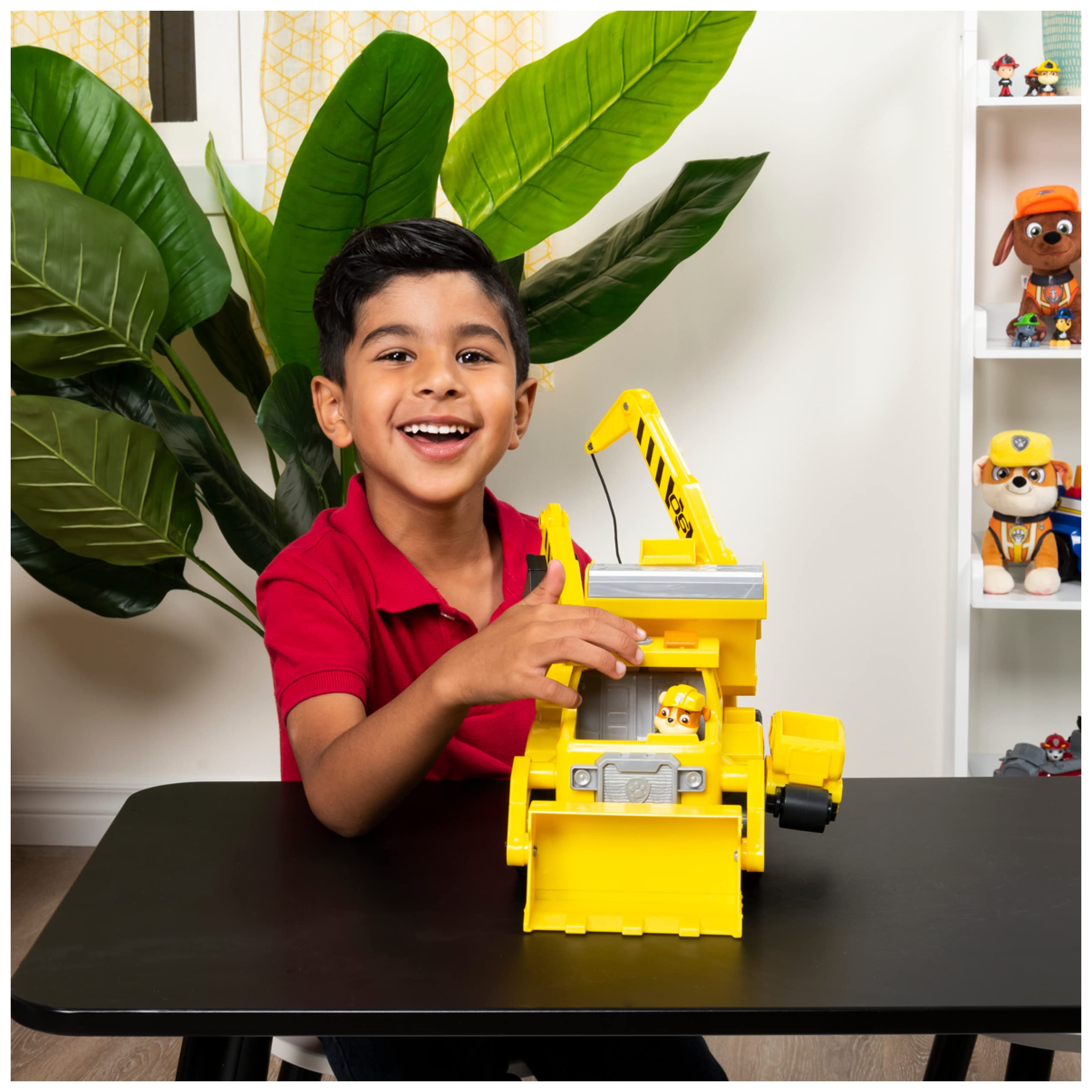 Paw Patrol, Ultimate Rescue Construction Truck with Lights, Sound and Mini Vehicle, for Ages 3 and Up