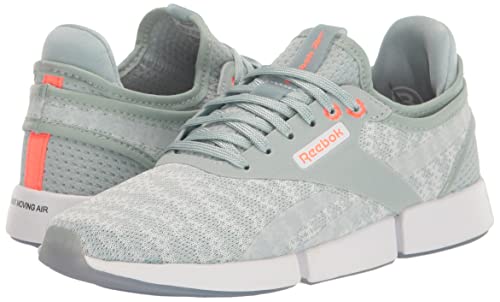 Reebok Women's Dailyfit DMX 2.5 Walking Shoe, Seaside Grey/White, 8.5