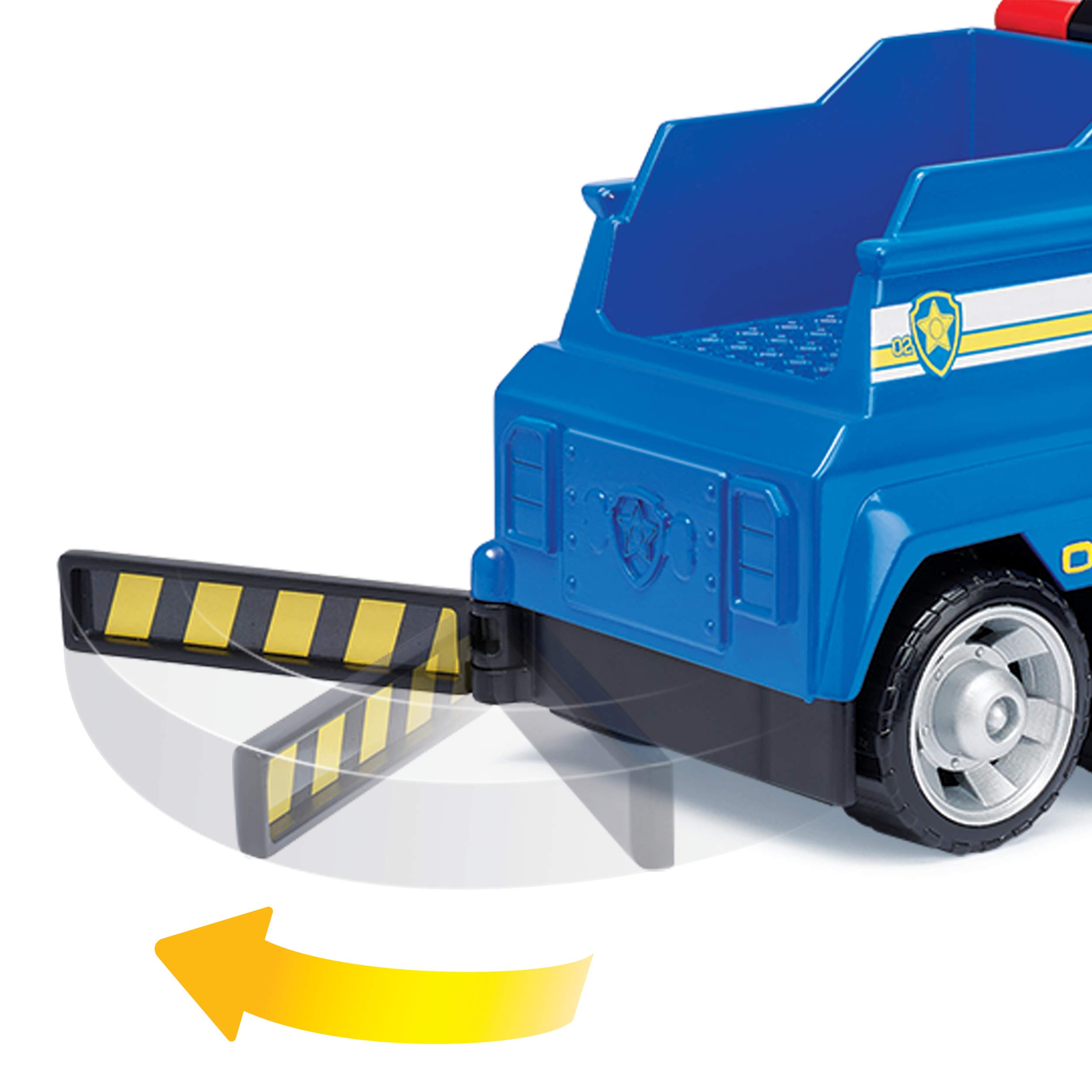 Paw Patrol Ultimate Rescue - Chase’s Ultimate Rescue Police Cruiser with Lifting Seat & Fold-Out Barricade, for Ages 3 & Up