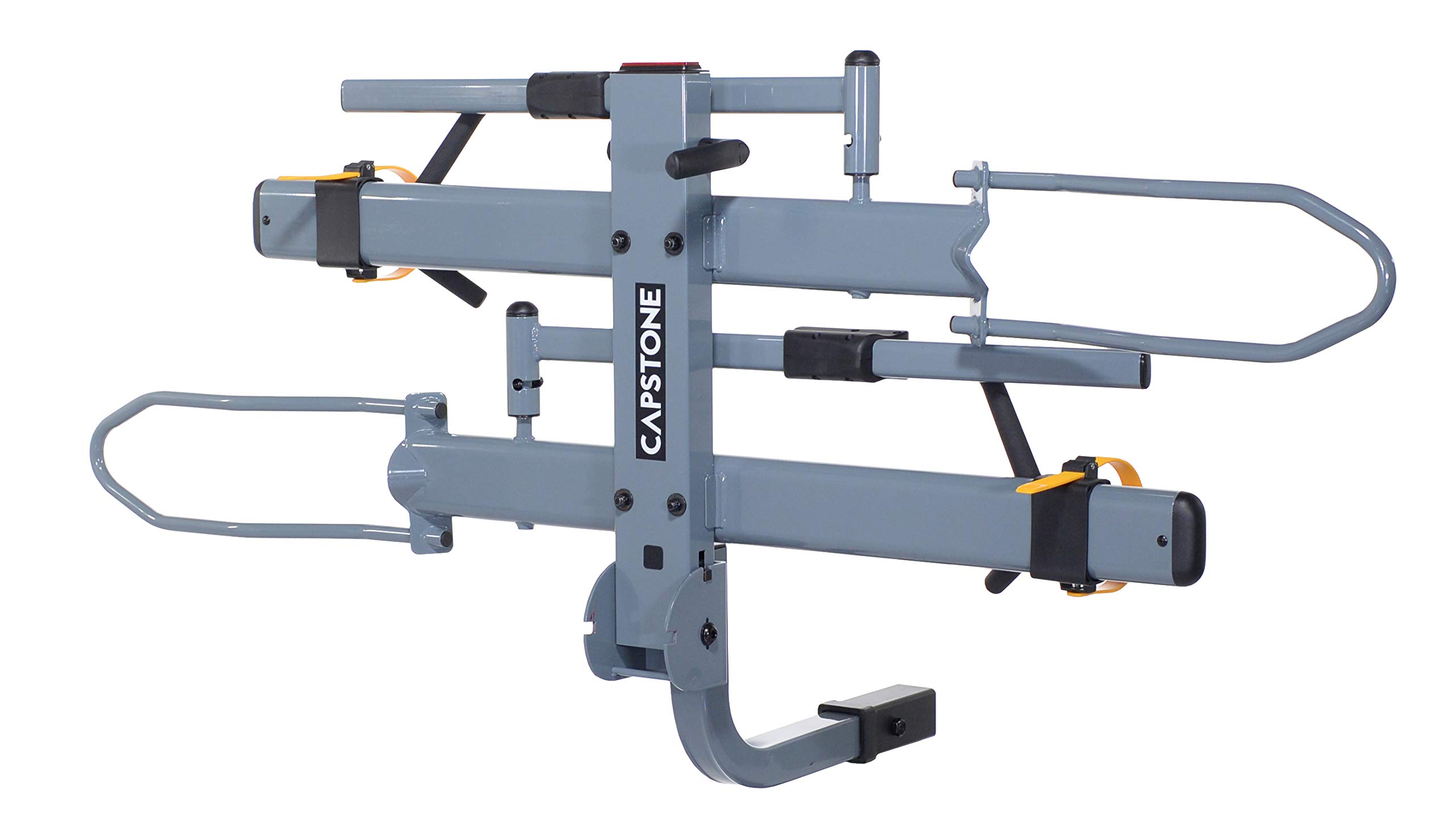 Capstone Car Racks and Bicycle Accessories Elite 2.0 Hitch Rack for 2 Bikes, Gray