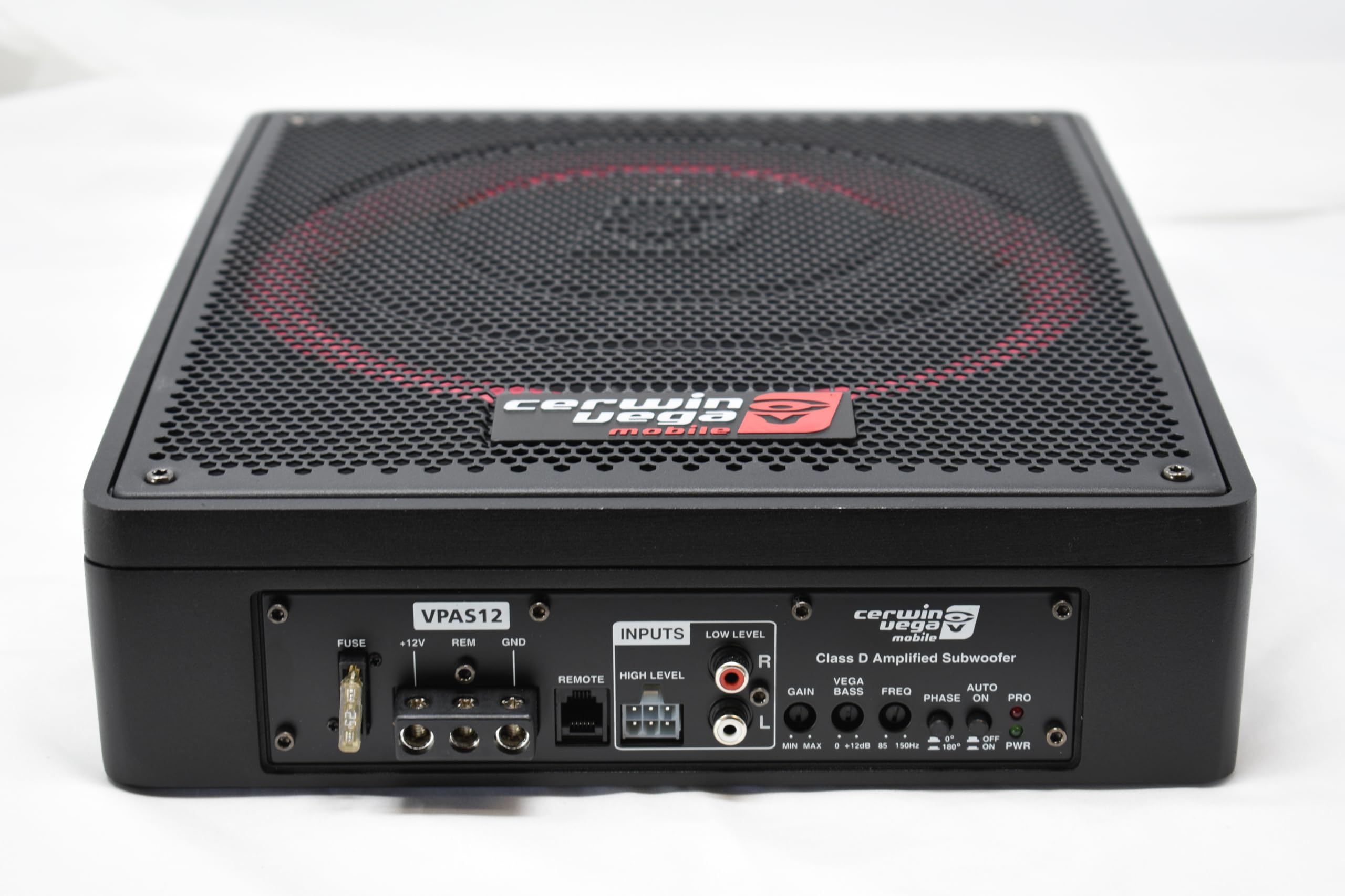 Cerwin-Vega Mobile 12" Powered Active Subwoofer 600W Max