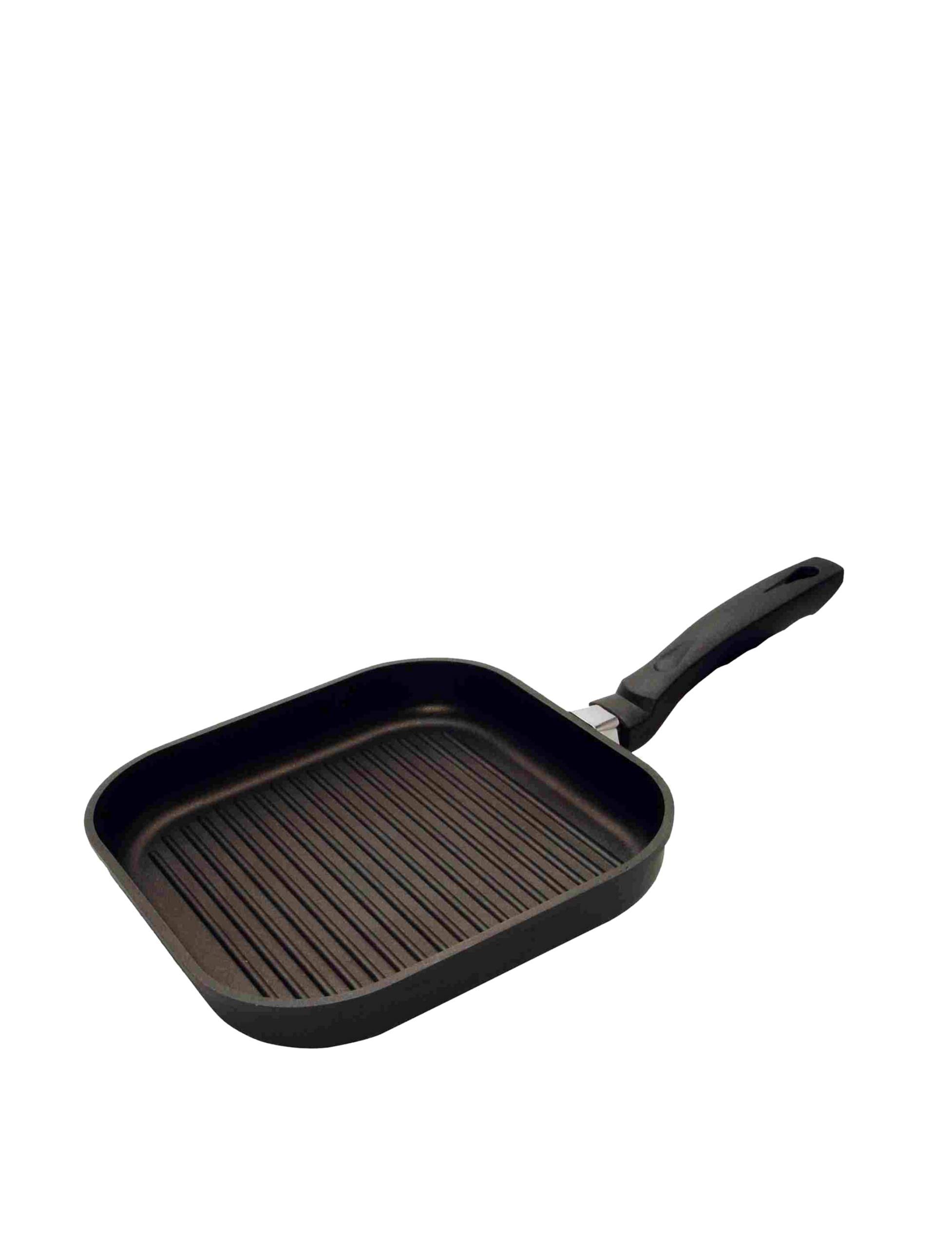 ELO Rubicast Cast Aluminum Kitchen Induction Cookware Grill Pan with Durable Non-Stick Coating, 11-inch