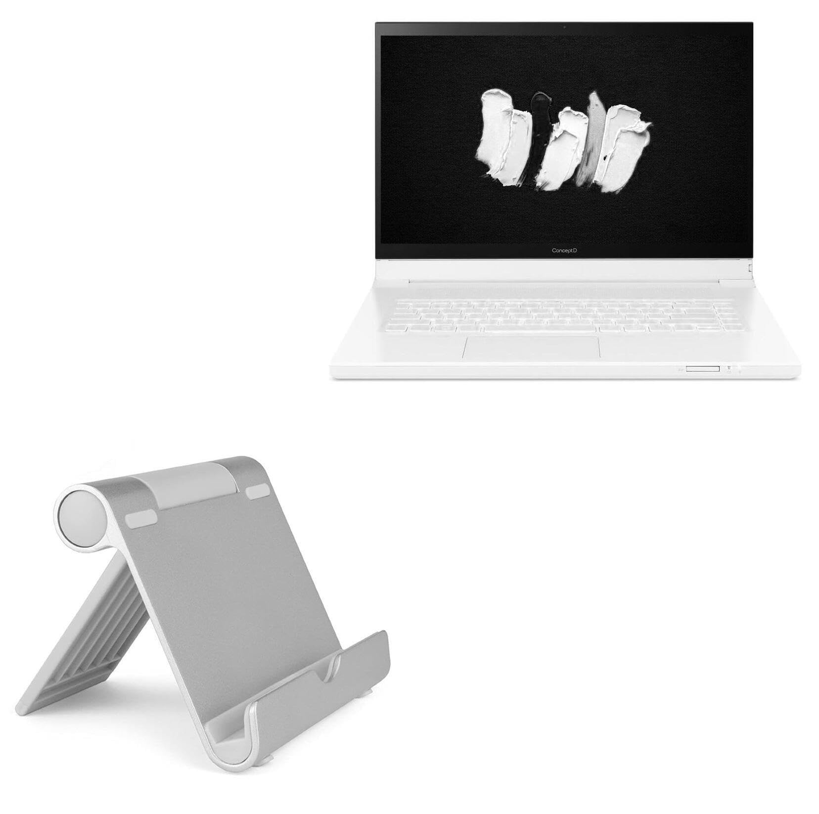 BoxWave Stand and Mount Compatible with Acer ConceptD 7 Ezel CC715-71-7163 (15.6 in) - VersaView Aluminum Stand, Portable, Multi Angle Viewing Stand