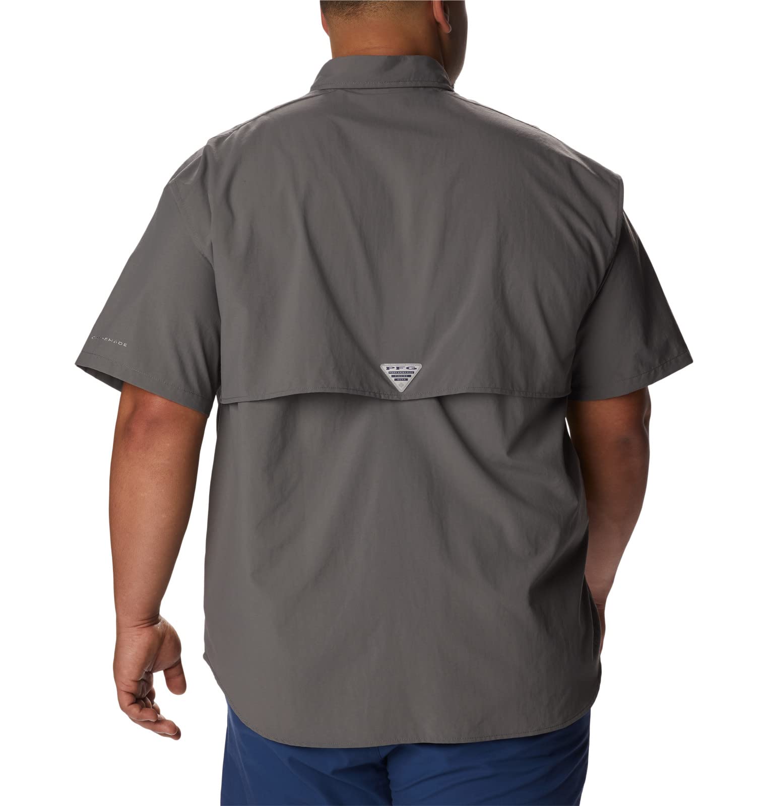 Columbia Men's Standard Bahama Ii Short Sleeve Shirt, City Grey, Small