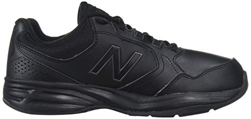 New Balance Men's 411 V1 Training Shoe, Black/Black, 11 Wide
