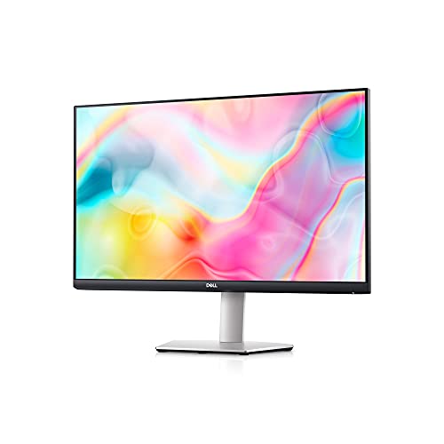Dell S2722DC Monitor - 27-inch WQHD (2560x1440) 75Hz 4Ms Display, AMD FreeSync, Built in Speaker, USB Type-C Connectivity, Height/Pivot/Swivel/Tilt Adjust - Platinum Silver