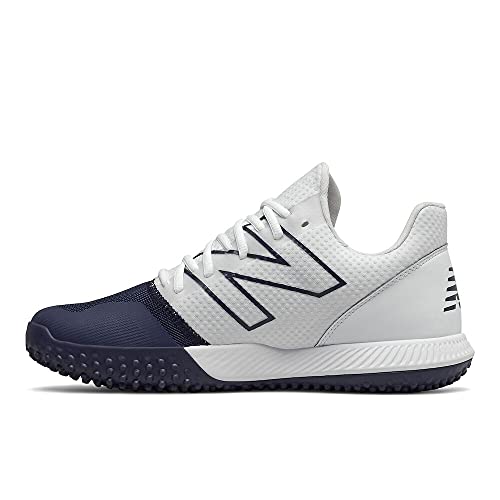 New Balance mens Fuelcell 4040 V6 Turf-trainer Baseball Shoe, Team Navy/White, 10.5 US