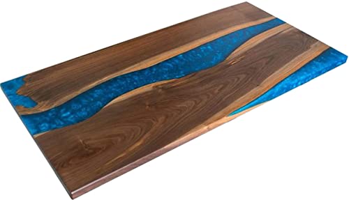 Epoxy Table, Epoxy Resin River Table, Live Edge Wooden Table, Natural Wood, Dining table, Natural Epoxy Table, Resin Table