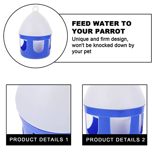 Mipcase Ser of 2 Pigeon Water Feeder Bird Water Drinker Pigeon Water Drinker Plastic Pigeon Feeder Pigeon Water Dispenser
