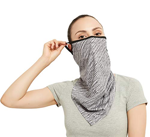 CGTL UV Protection Neck Gaiter Windproof Scarf Ear Loops Face Scarf for Fishing Hunting Kayaking Hiking Cycling Motorcycle Sports Outdoors