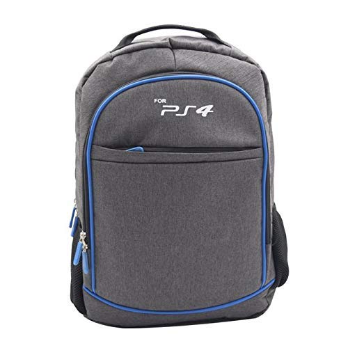 UbiGear New Travel Backpack Storage Carrying Case Shoulder Bag for PlayStation 4 PS4 Console Controllers