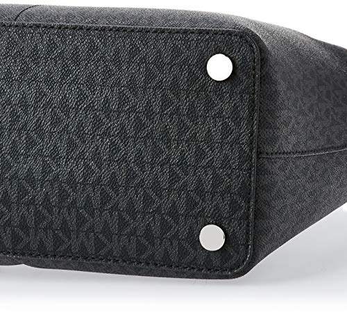 Michael Michael Kors Bedford Medium Top Zip Pocket Tote Black One Size