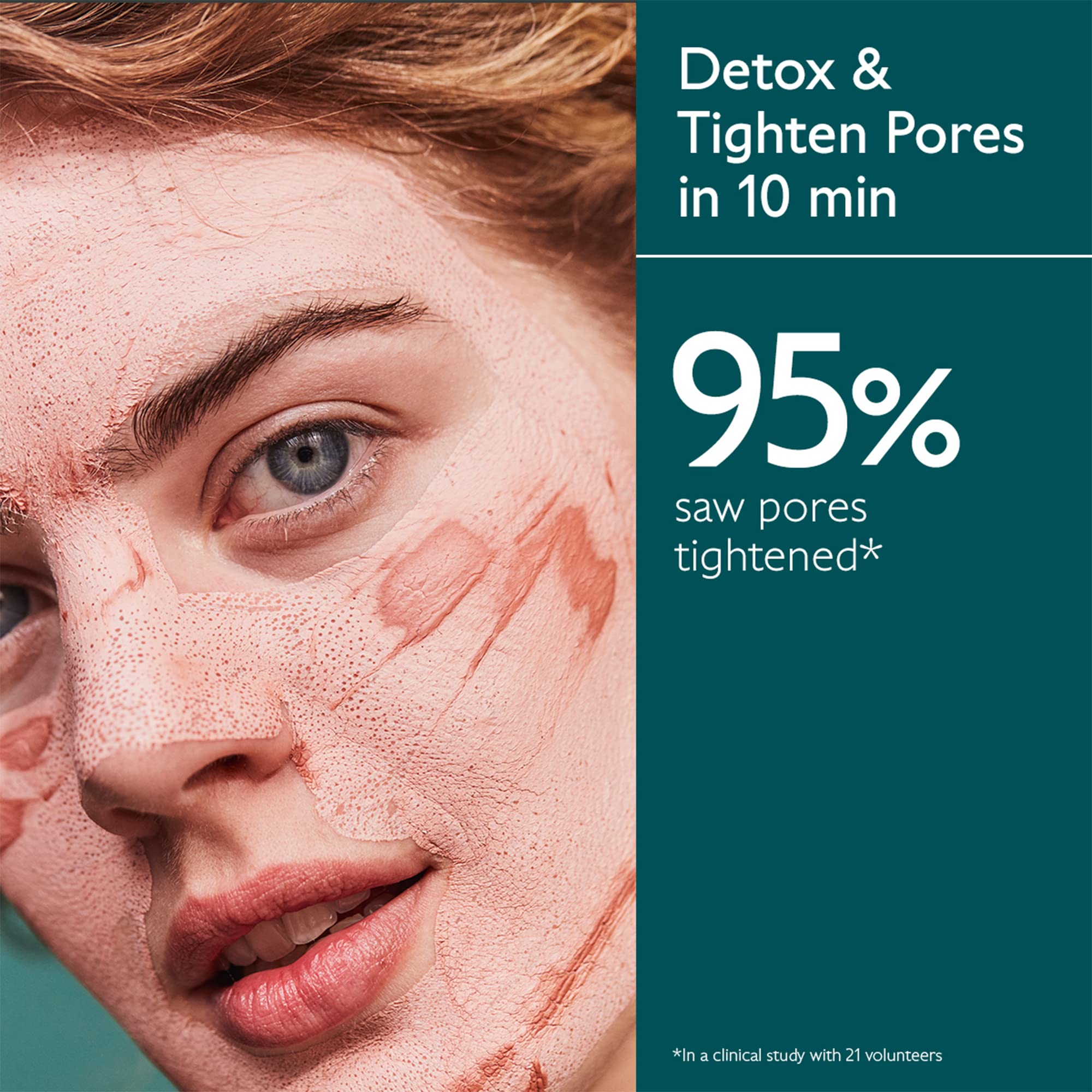 Caudalie Instant Detox Clay Mask - Cleanse and visibly tighten pores in 10 minutes, 2.5 oz.