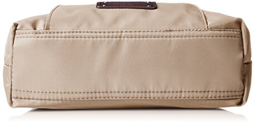 Sofia Valentino 1802-4874-01 Shoulder Bag, Lightweight, 2-Layer Construction, Beige