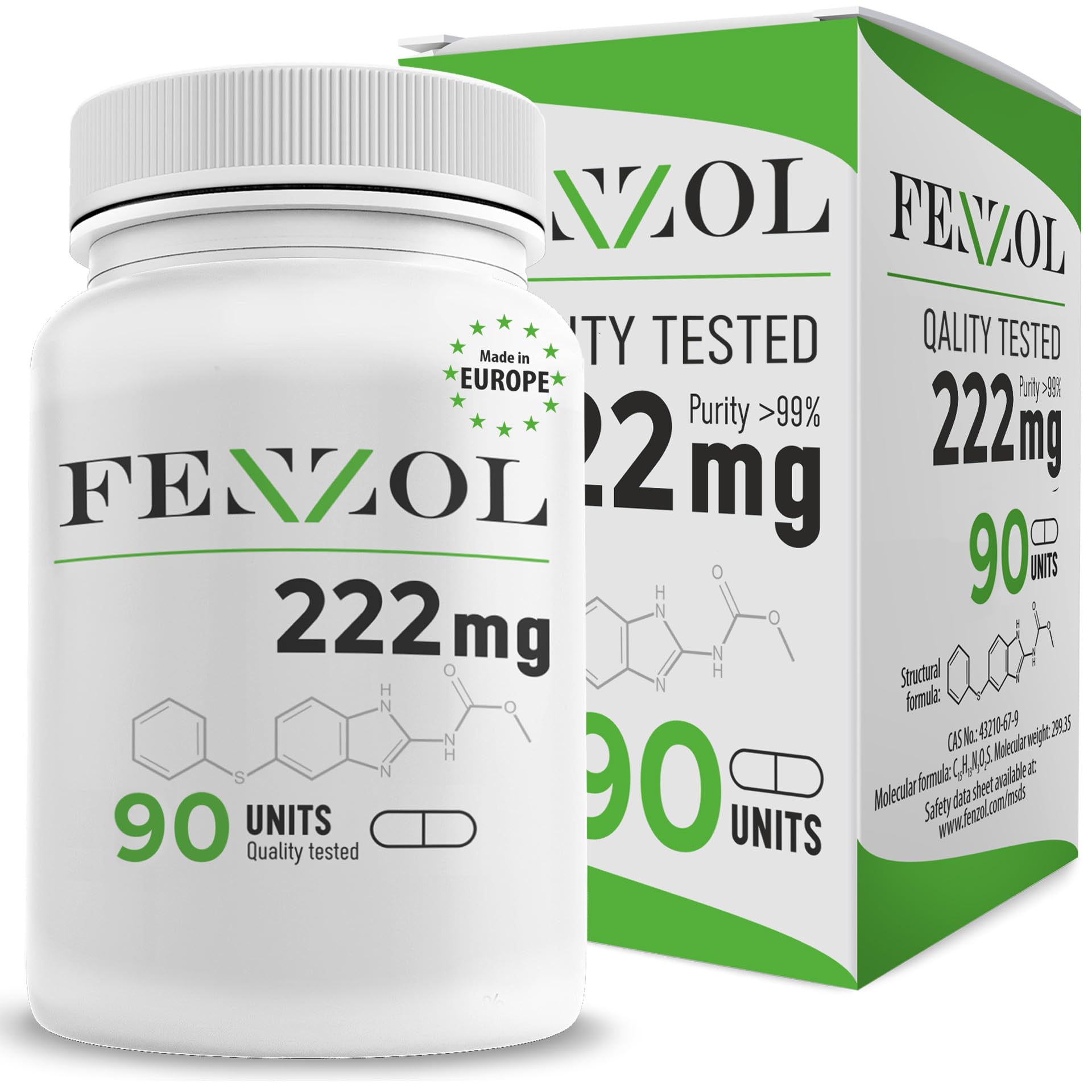 FENZOL | 222 | mg | 90 ct | Purity >99%