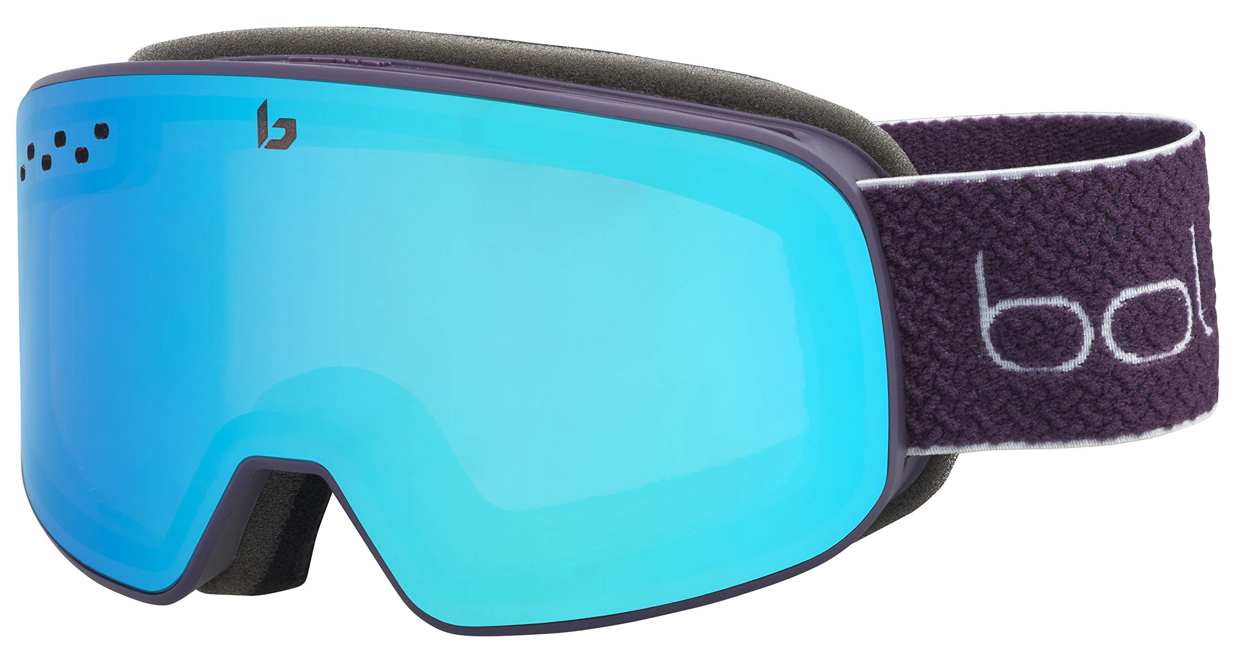 bollé Women's Nevada Small Goggles, Purple Matte, Small