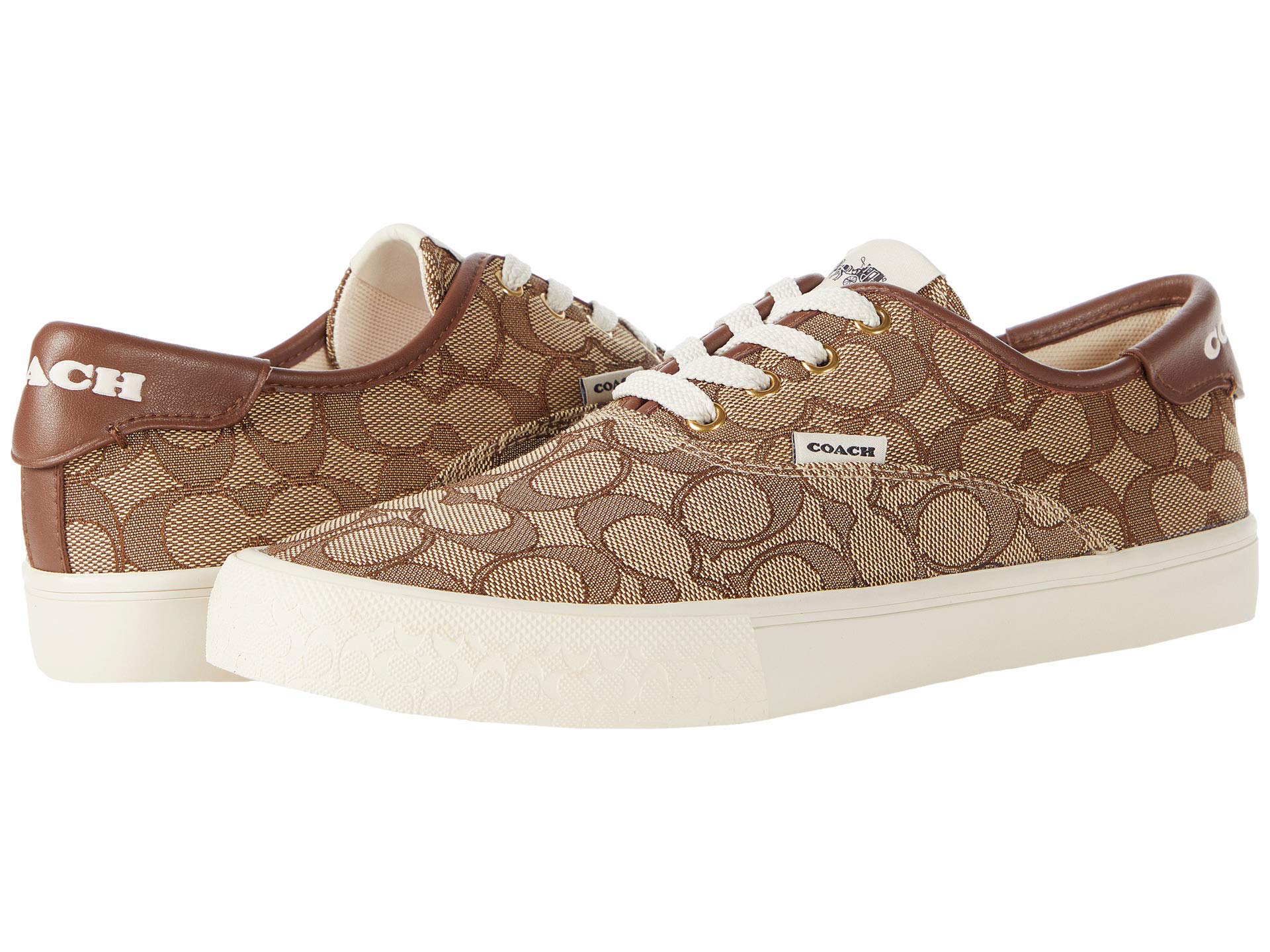 Coach Citysole Skate Khaki Jacquard 10 B (M)