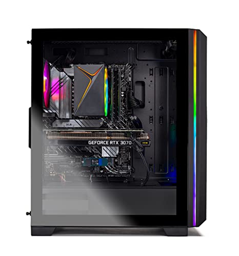 Skytech Chronos Gaming PC Desktop โ INTEL Core i7 12700K 3.6 GHz, RTX 3080, 1TB NVME SSD, 32G DDR5, 750W GOLD PSU, AC Wi-Fi, Windows 10 Home 64-bit