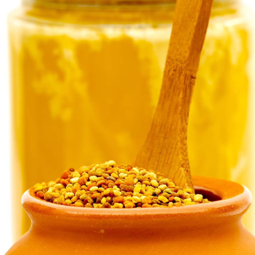 Civilized Coffee Premium Bee Pollen Granules Superfood for Smoothies & Toppings Jar (9 oz)