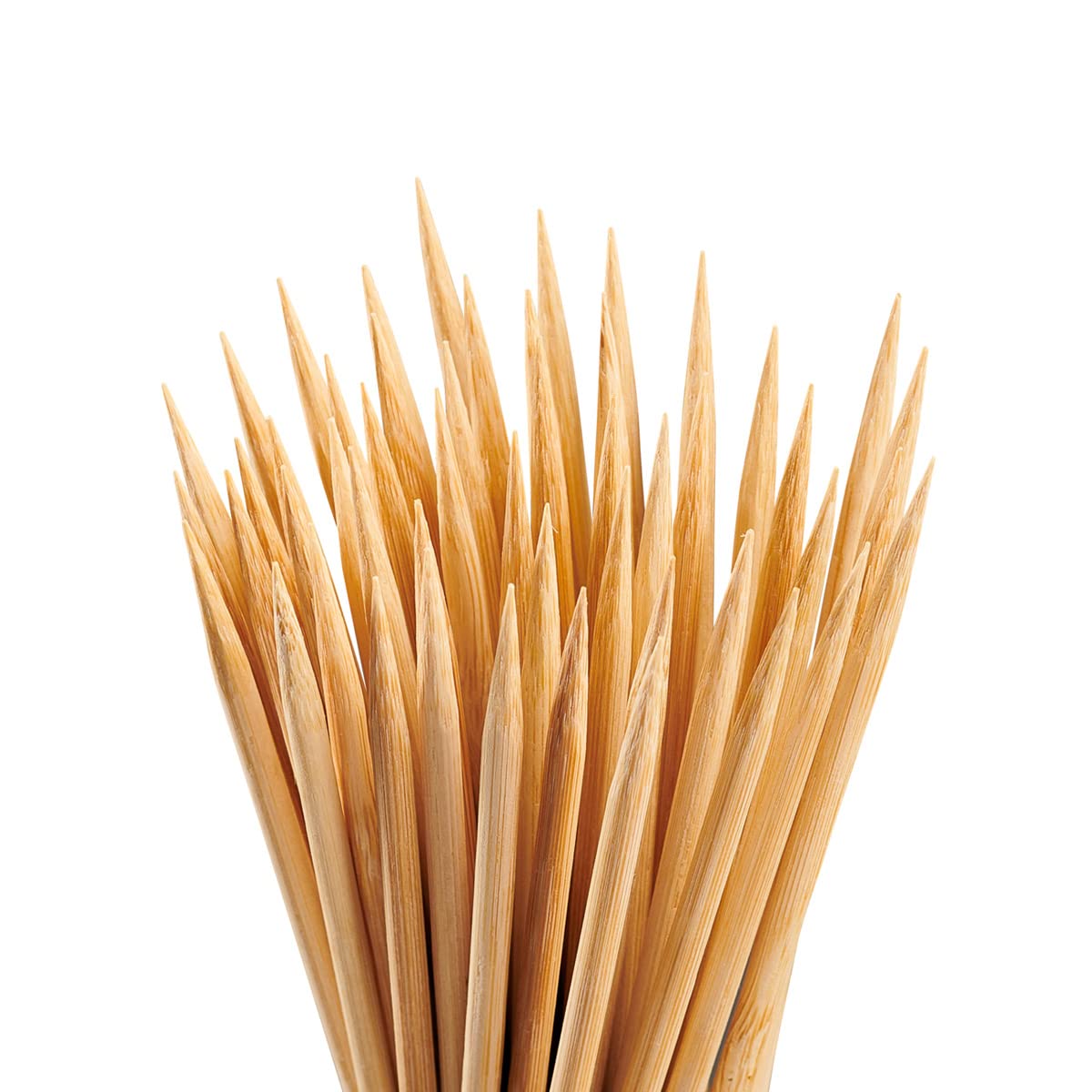 Comfy Package [100 Count] 6 Inch Bamboo Wooden Skewers For Grilling, Shish Kabob, Fruits, Appetizers, and Cocktails